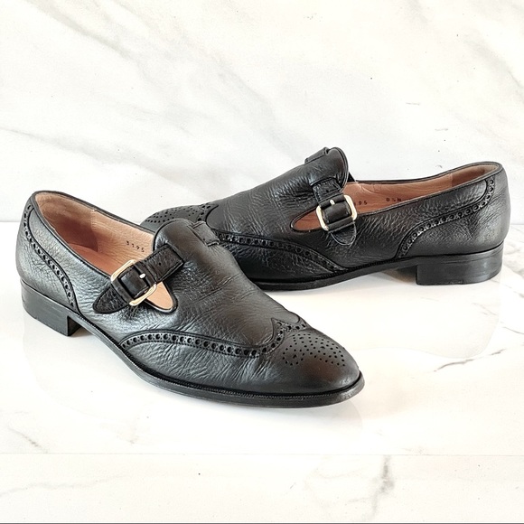 Neiman Marcus | Shoes | Neiman Marcus Graviti Leather Oxford Wingtip ...